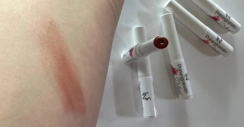 Pomegranate Delight Plant Based Tinted Moisturizing Lip Balm – LNS ...